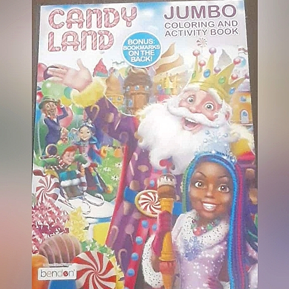 Other | New Candy Land Coloring And Activity Book | Poshmark
